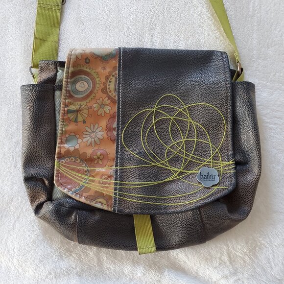 Haiku | Bags | Haiku To Go Shouldercrossbody Bag Pebbled Faux Leather ...